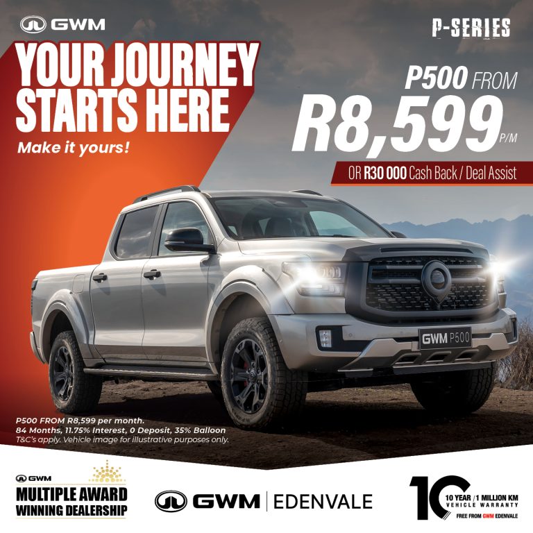 Special Offers | GWM Edenvale